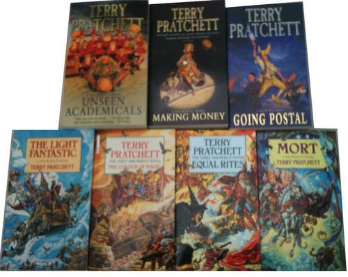 Discworld Collection: Unseen Academicals, The Colour Of Magic, Going ...