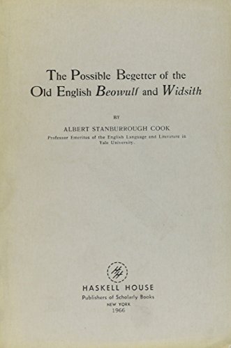 Possible Begetter of the Old English Beowulf & Widsith by Albert ...