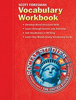 Scott Foresman Vocabulary Workbook Social Studies: The United States by ...