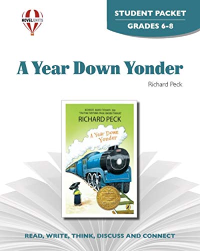 A Year Down Yonder - Student Packet by Novel Units by Novel Units ...