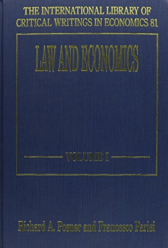 Law and Economics (International Library of Critical Writings in ...