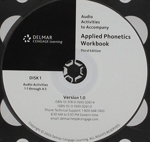 Applied Phonetics Workbook Audio Activities: Version 1.0 by Harold T ...