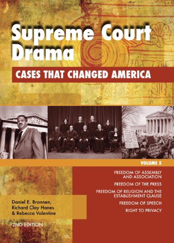 Supreme Court Drama: Cases that Changed America, 5 Volume set by Daniel ...