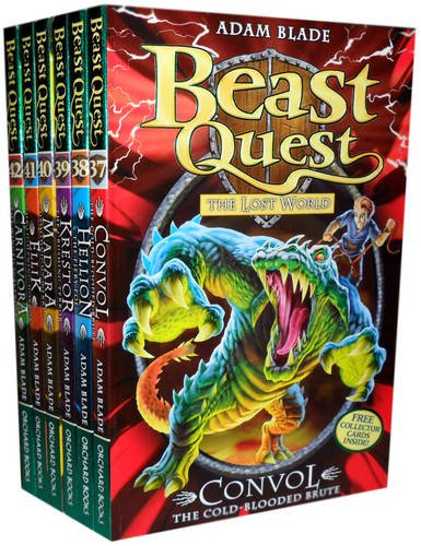 Beast Quest Series 7 Collection: Convol The Cold Blooded Brute, Hellion ...