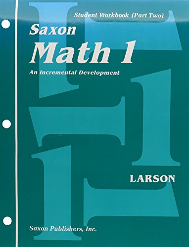 Saxon Math 1: An Incremental Development : Student Workbook by Nancy ...