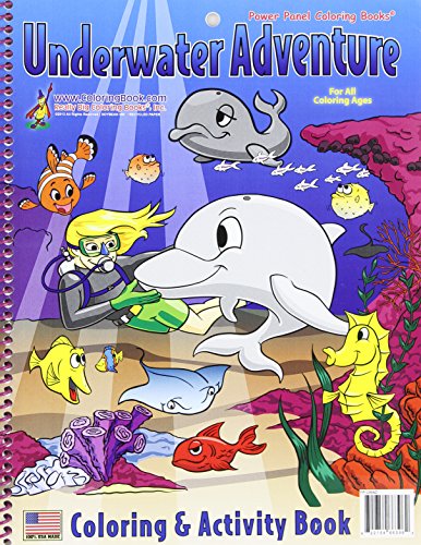 Underwater Adventure Coloring Book (8.5x11) by ColoringBook.com | Goodreads