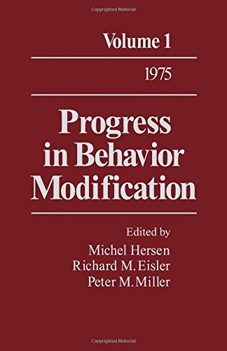 Progress In Behavior Modification, Volume 1 by Michel Hersen | Goodreads