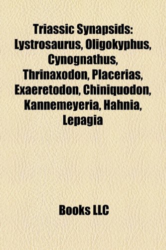 Triassic Synapsids: Lystrosaurus, Oligokyphus, Cynognathus, Thrinaxodon ...