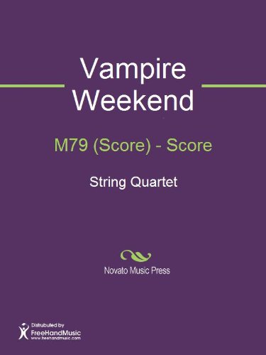M79 (Score) - Score Sheet Music (Score) by Vampire Weekend | Goodreads