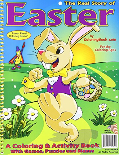 The Real Story of Easter Coloring Book (8.5x11) by ColoringBook.com ...