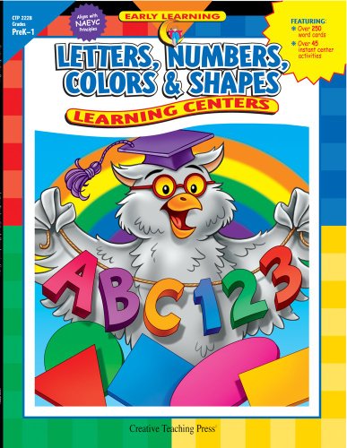 Letters, Numbers, Color & Shapes: Learning Centers by Carla Hamaguchi ...