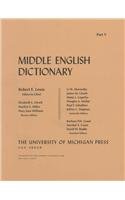 Middle English Dictionary: Fascicle V by Robert E. Lewis | Goodreads