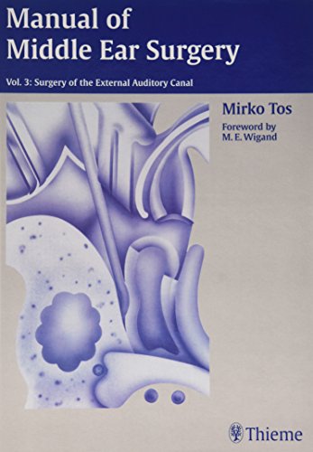 Manual of Middle Ear Surgery by Mirko Tos | Goodreads