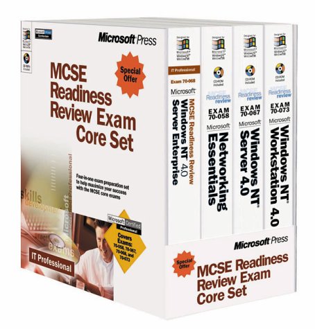 McSe Readiness Review Exam Core Set: 4 In 1 Exam Preparation Set to Help Maximize Your Success ...