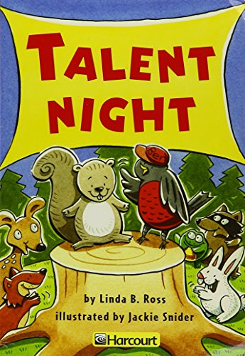 Talent Night, on Level Grade 1: Harcourt School Publishers Trophies by ...