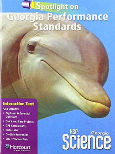 Science, Grade 2 Spotlight/Performance Standard: Harcourt School ...