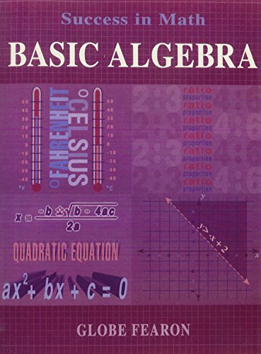 Success in Math: Basic Algebra by Globe Fearon | Goodreads