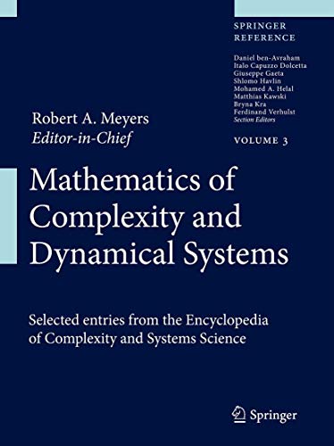 Mathematics of Complexity and Dynamical Systems by Robert A. Meyers ...