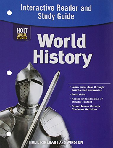 Holt Social Studies World Hisory: Interactive Reader and Study Guide by ...