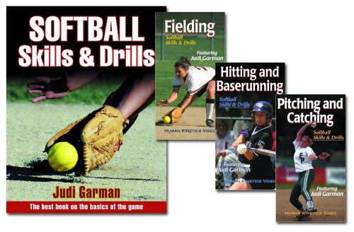 Softball Skills & Drills Book/Video NTSC Package by Human Kinetics ...
