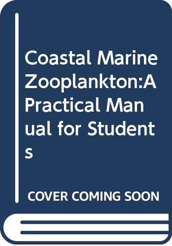 Coastal Marine Zooplankton:A Practical Manual for Students by C.D. Todd ...