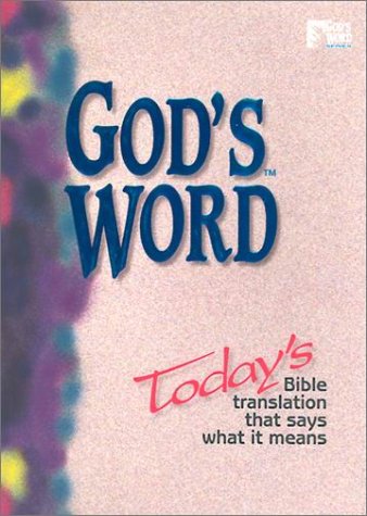 God's Word Bible: Black Bonded Leather by Anonymous | Goodreads