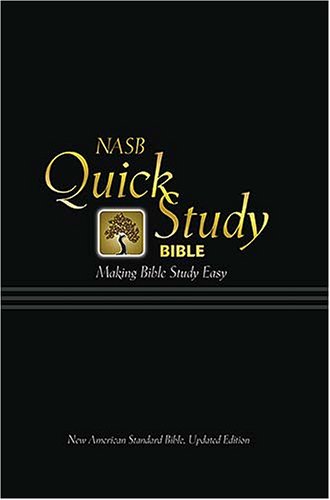 Quick Study Bible-NASB by Anonymous | Goodreads