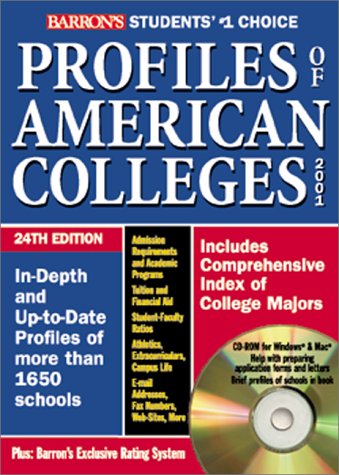 Profiles of American Colleges, 2001 by Barron's | Goodreads