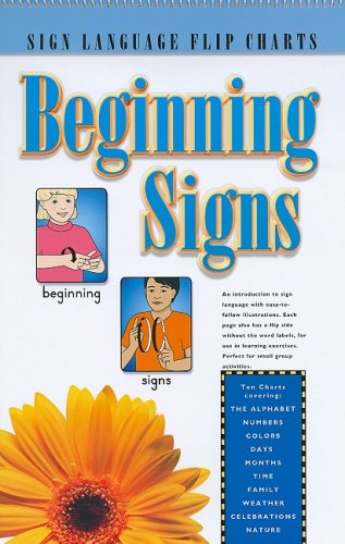 Beginning Signs, Sign Language Flip Chart (GP134) by Jane Schneider ...