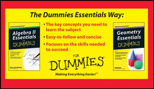 Algebra II Essentials for Dummies / Geometry Essentials for Dummies by ...
