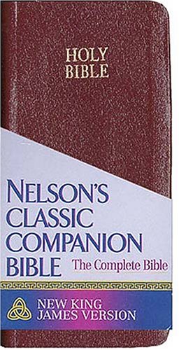 Nkjv Classic Companion Bible-snap Flap Nelson's Quality Coat Pocket ...