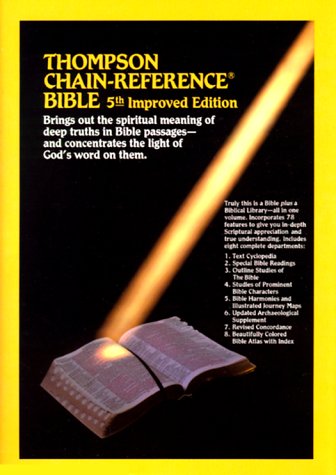Thompson Chain Reference Bible by Kirkbride Bible & Technology | Goodreads