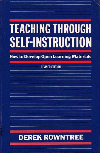 Teaching Through Self Instruction: How to Develop Open Learning ...