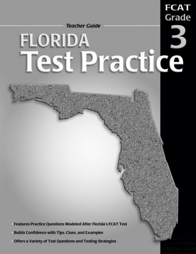 Florida Test Practice Teacher Guide, Consumable Grade 3 by Carson ...