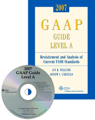 GAAP Guide Level A Combo by Jan R. Williams and Joseph V. Carcello ...