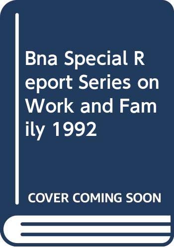 Bna Special Report Series on Work and Family 1992 by Salarrué | Goodreads