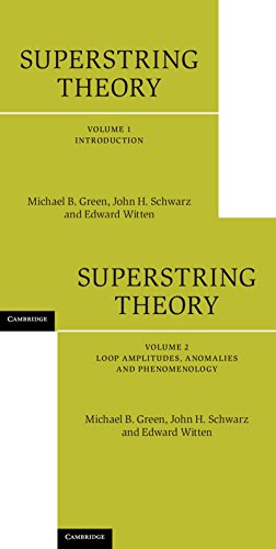 Superstring Theory, Volume 1 & 2 by Michael B. Green | Goodreads