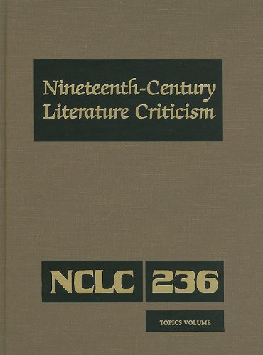 Nineteenth-Century Literature Criticism: Excerpts from Criticism of the ...