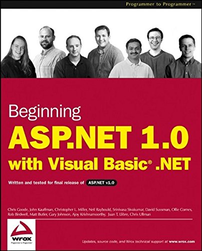 Beginning ASP.Net 1.0 with Visual Basic.Net by Chris Goode | Goodreads