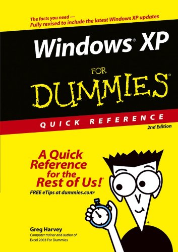 Windows XP for Dummies Quick Reference by Greg Harvey | Goodreads