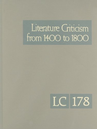 Literature Criticism from 1400 to 1800: Critical Discussion of the ...