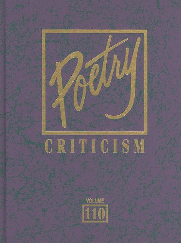 Poetry Criticism: Excerpts from Criticism of the Works of the Most ...