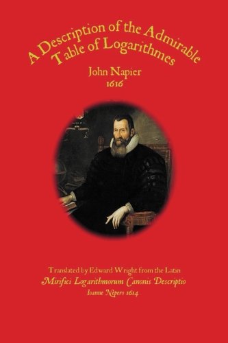 A Description of the Admirable Table of Logarithmes by John Napier ...