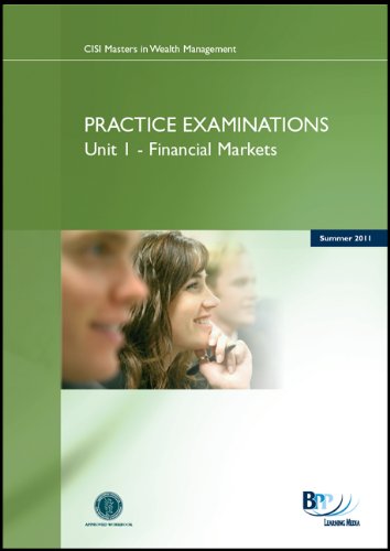 Cisi Masters - Unit 1 Financial Markets: Practice Exam by BPP Learning ...