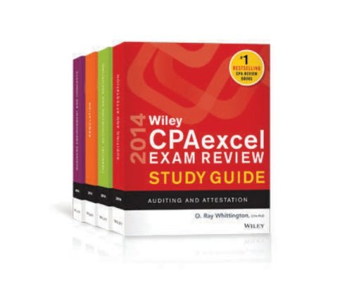 Wiley CPA excel Exam Review 2014 Study Guide, Set by O. Ray Whittington ...