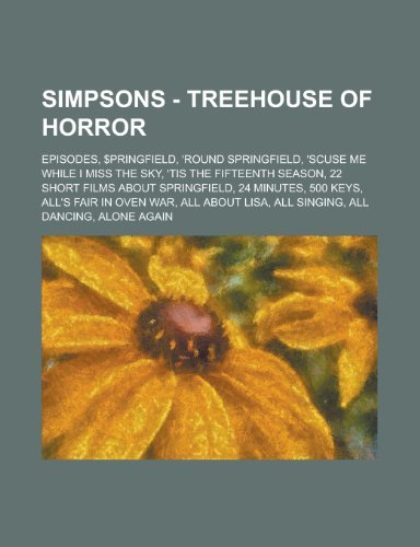 Simpsons - Treehouse of Horror: Episodes, $Pringfield, 'Round ...
