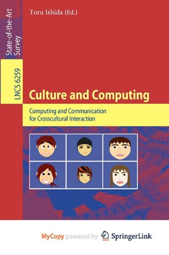 Culture and Computing: Computing and Communication for Crosscultural ...