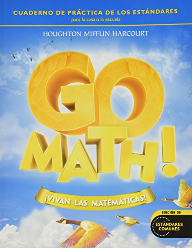 GO Math! Vivan Las matemáticas: Student Practice Book Grade 4 (Go Math! Vivan Las Matemáticas ...