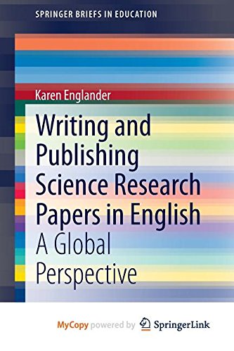 Writing and Publishing Science Research Papers in English: A Global ...