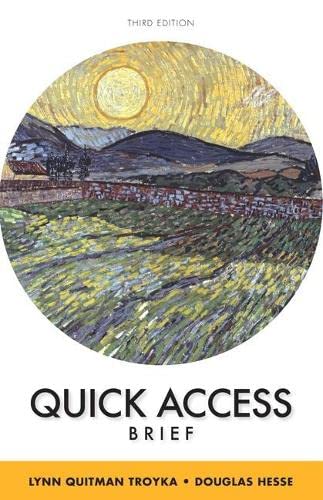 Quick Access, Brief Edition by Lynn Quitman Troyka | Goodreads